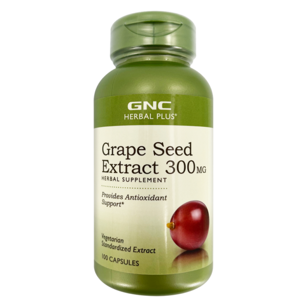 Herbal Plus® Grape Seed Extract 300mg 100 Capsules - gnc.com.au