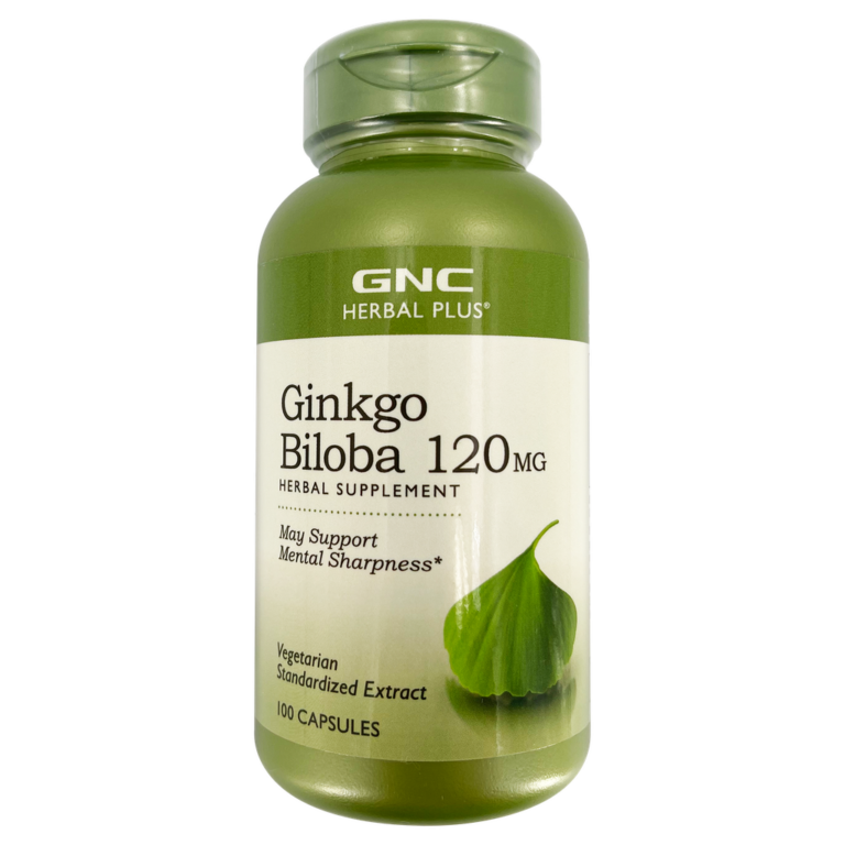 Herbal Plus® Ginkgo Biloba 120mg 100 Capsules - gnc.com.au