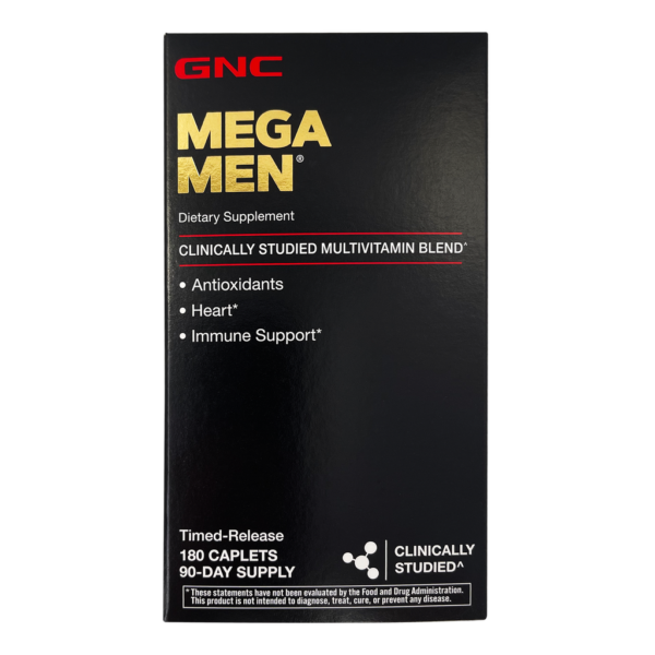 Mega Men® Multivitamin 180 caplets - gnc.com.au
