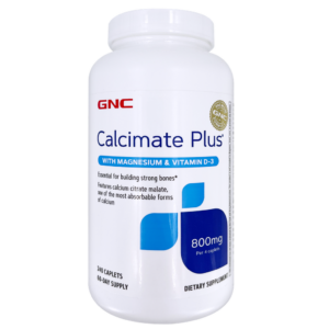 Calcimate Plus® Magnesium & Vitamin D-3 800 mg 240 caplets - gnc.com.au