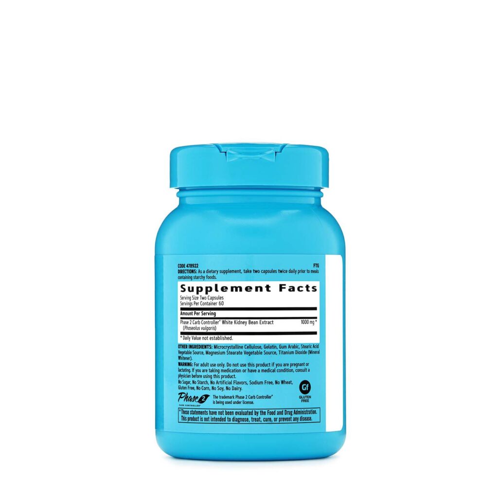 Total Lean® Phase 2 Carb Controller® 120 capsules - gnc.com.au