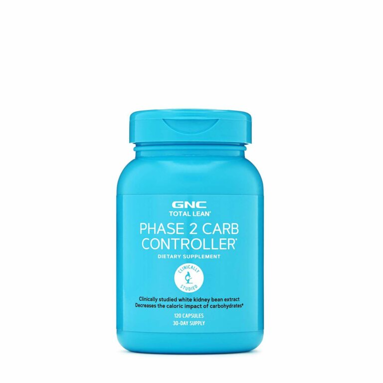 Total Lean® Phase 2 Carb Controller® 120 capsules - gnc.com.au