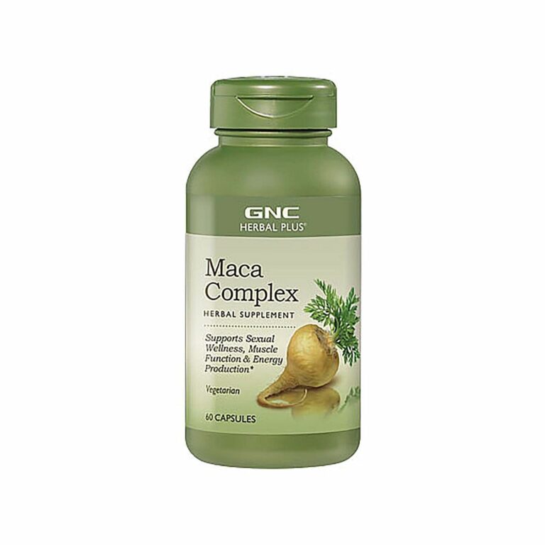 Herbal Plus® Maca Complex 60 capsules - gnc.com.au
