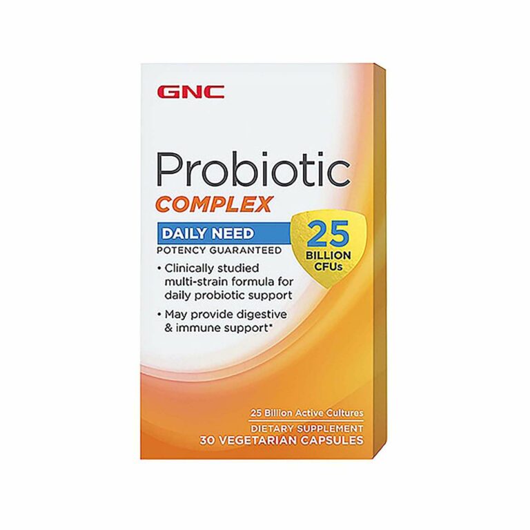Probiotic Complex Daily Need 25 Billion CFUs 30 capsules - gnc.com.au
